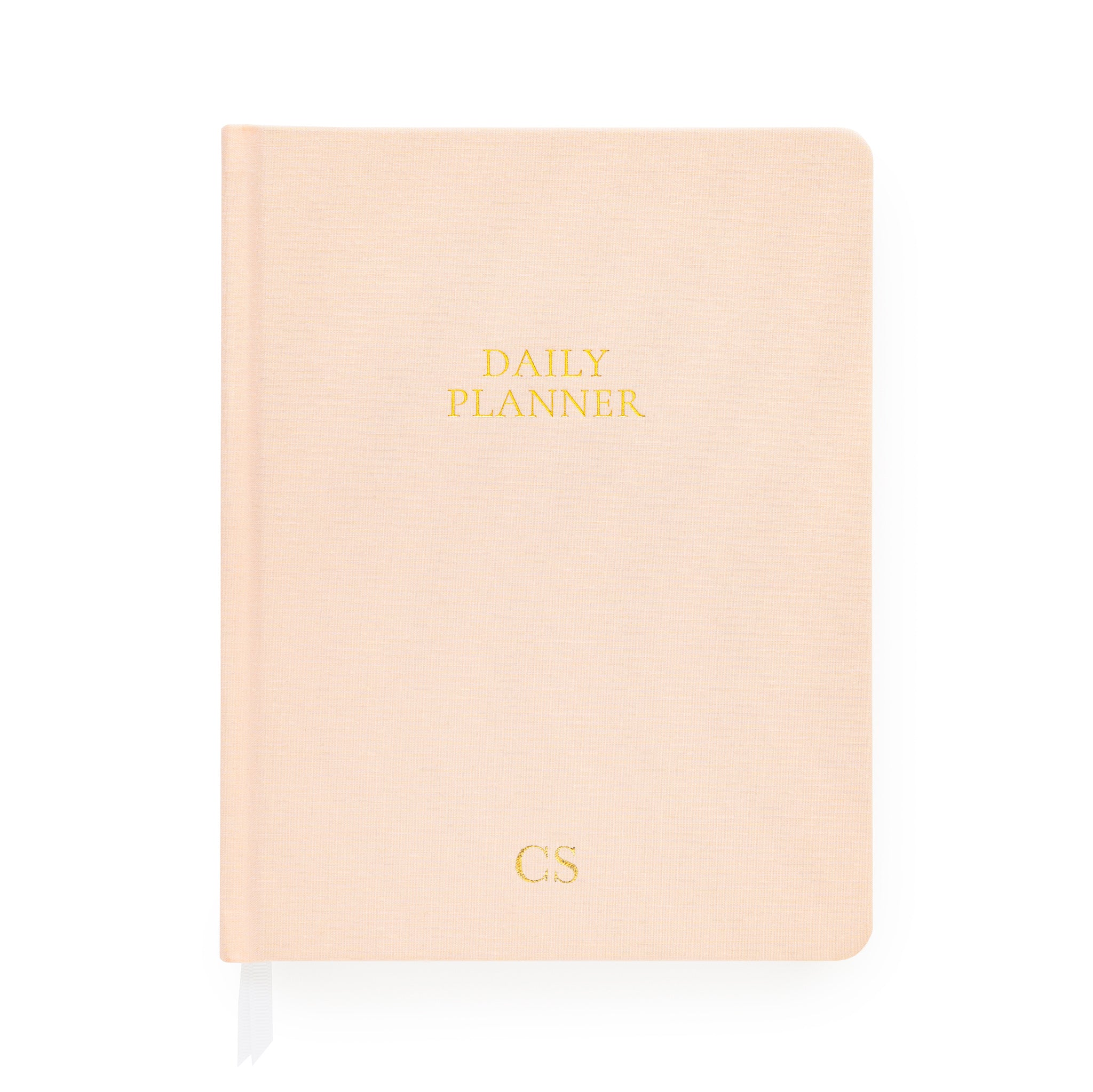 Pale Pink Undated Daily Planner | Sugar Paper