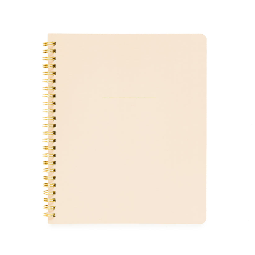 Spiral Bound Notebook, Pink | Sugar Paper