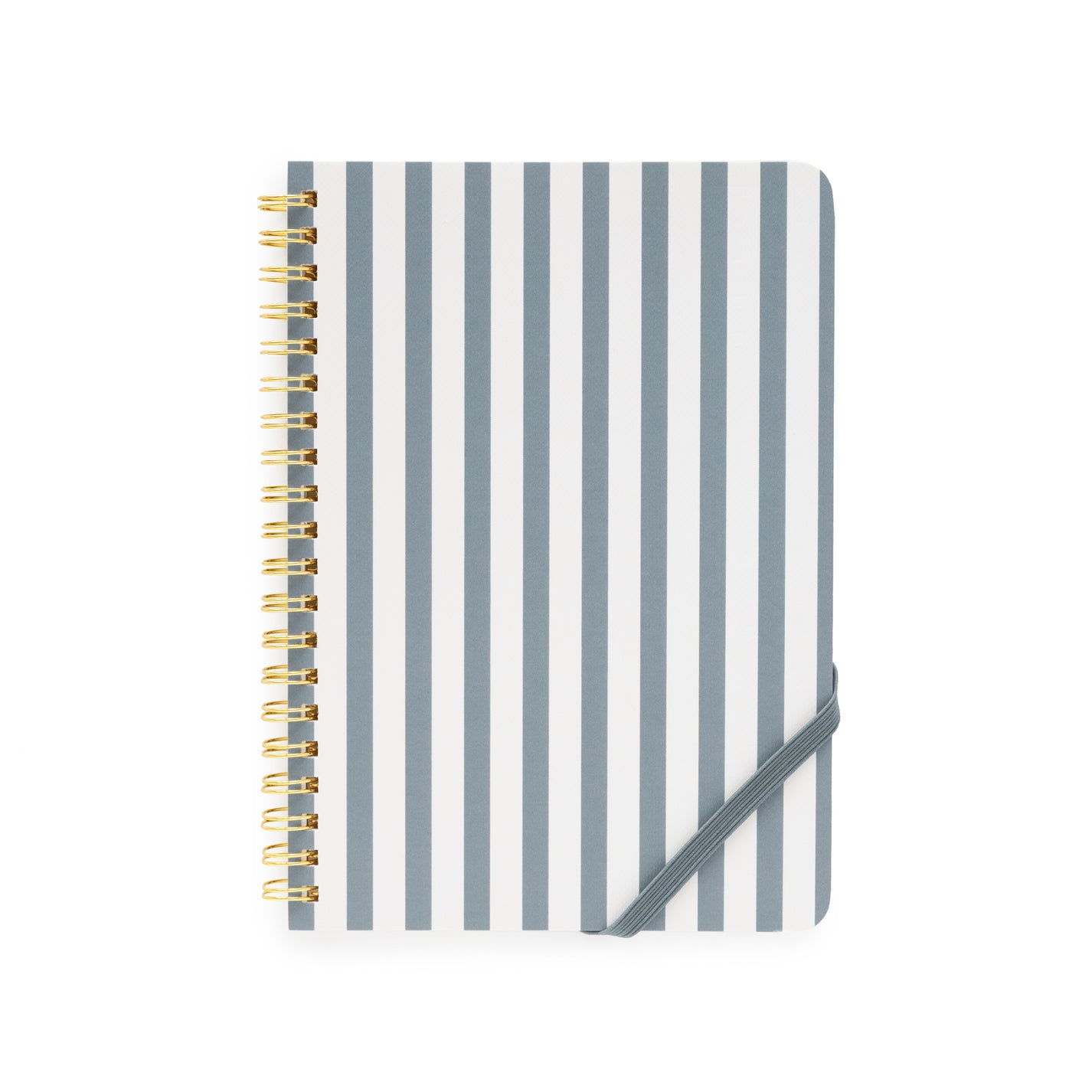 Mini Spiral Bound Notebook, Blue Stripe | Sugar Paper