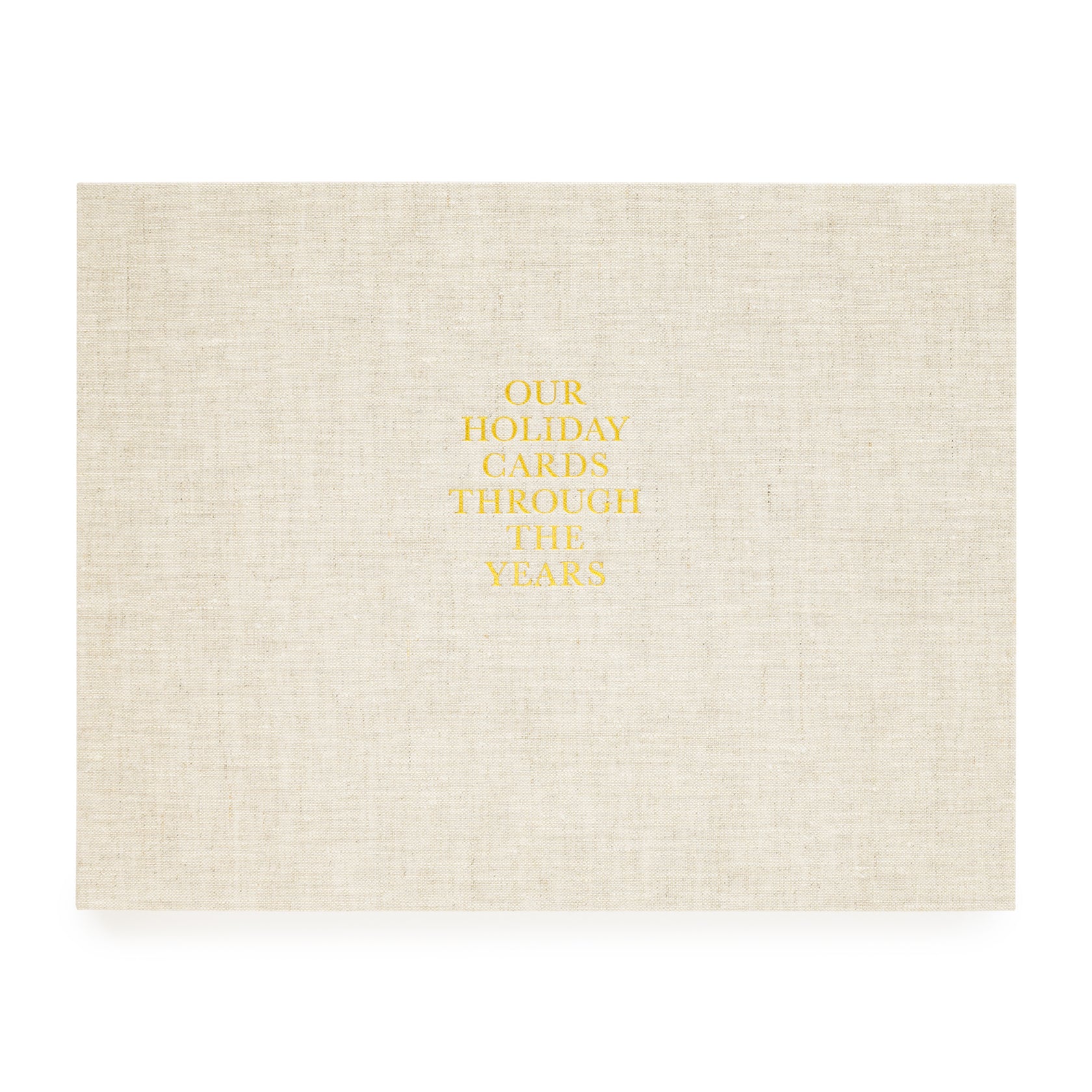 Flax Holiday Card Keepsake Book | Sugar Paper