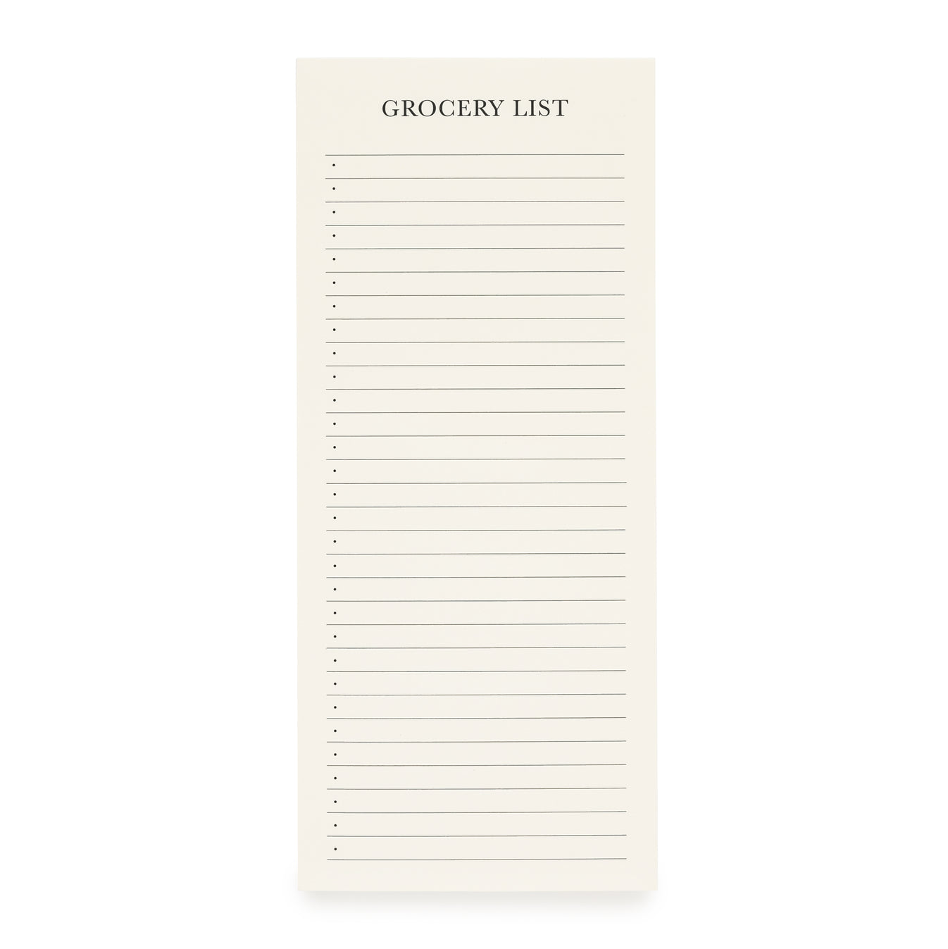 Magnetic Grocery List Pad | Sugar Paper