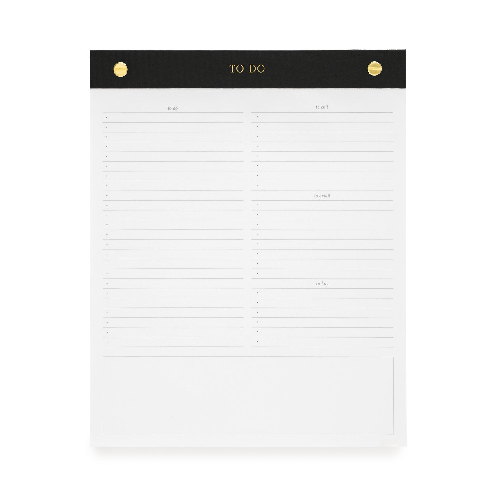 To Do Guided Notepad | Sugar Paper