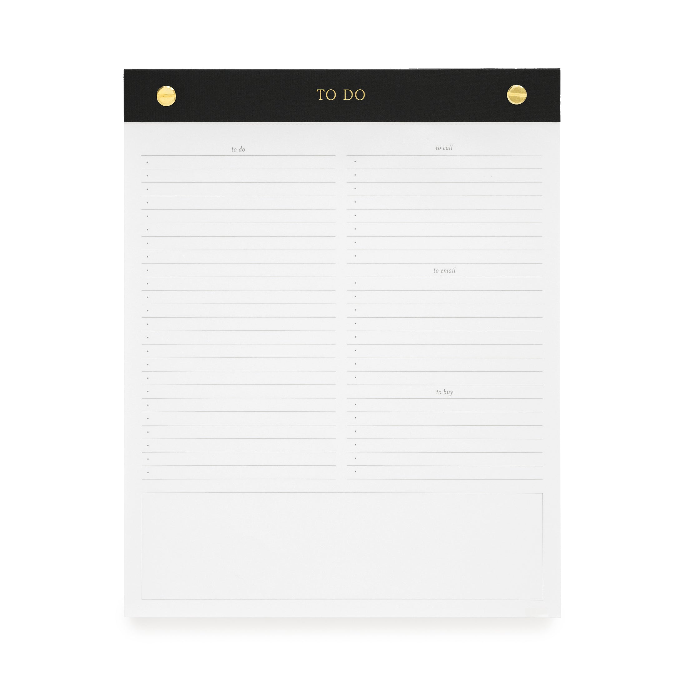 To Do Guided Notepad | Sugar Paper