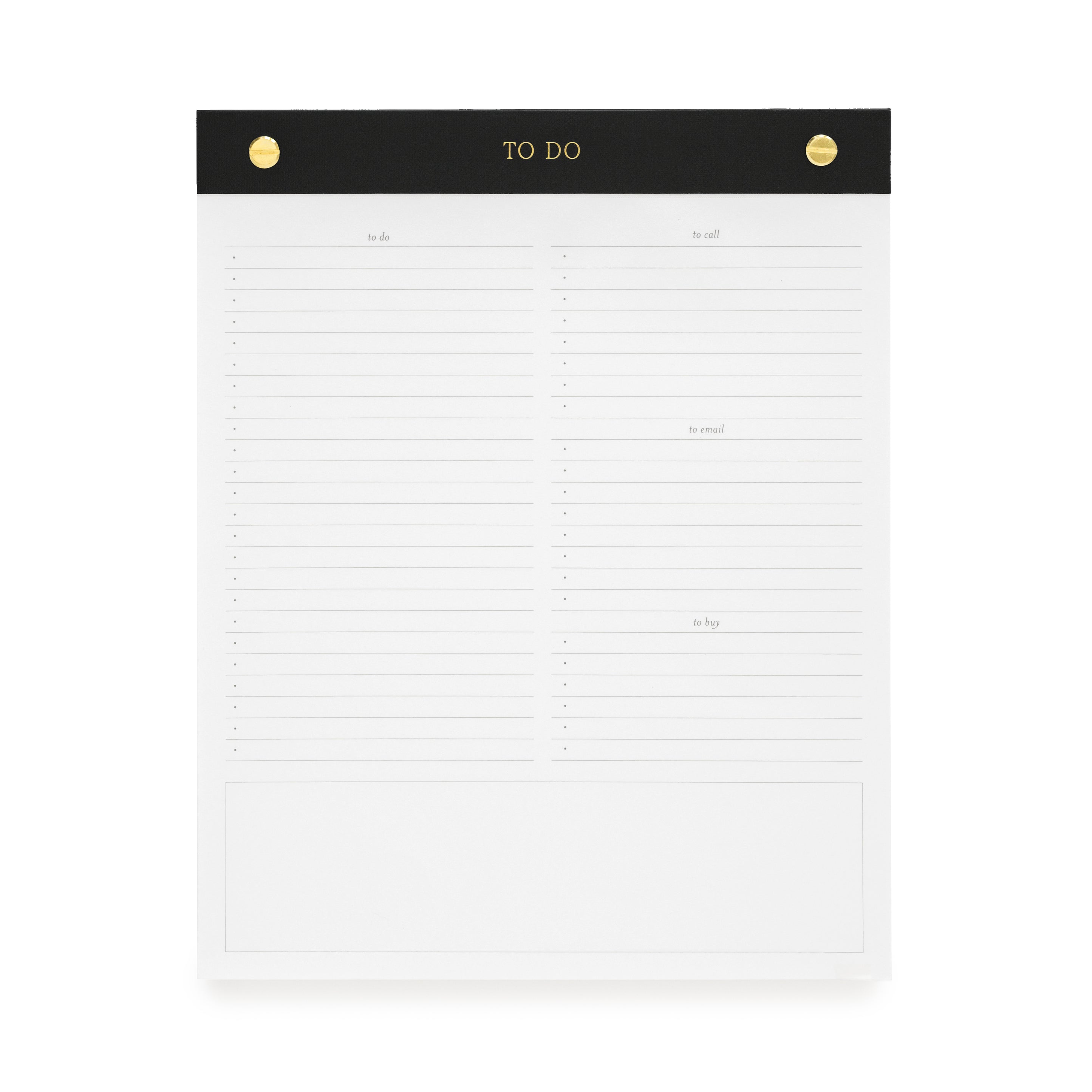To Do Guided Notepad | Sugar Paper