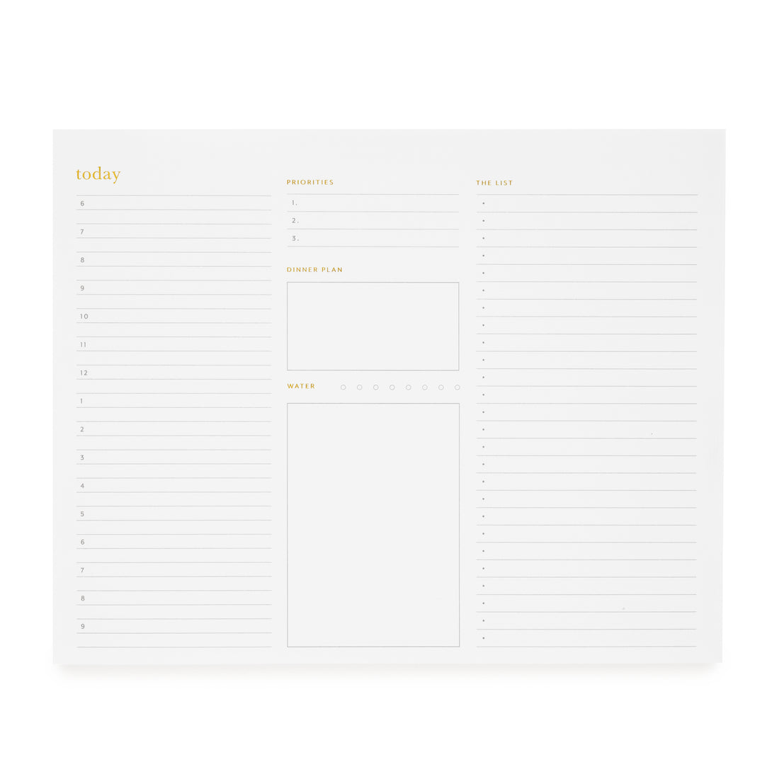 Daily To Do List Pad | Sugar Paper