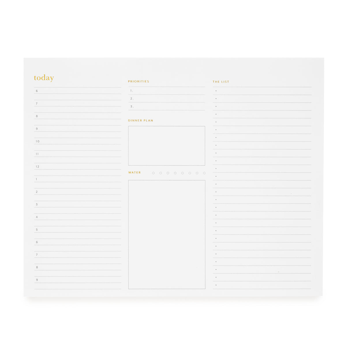 Daily To Do List Pad | Sugar Paper