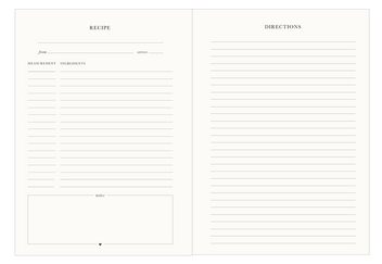 Recipe Book | Sugar Paper