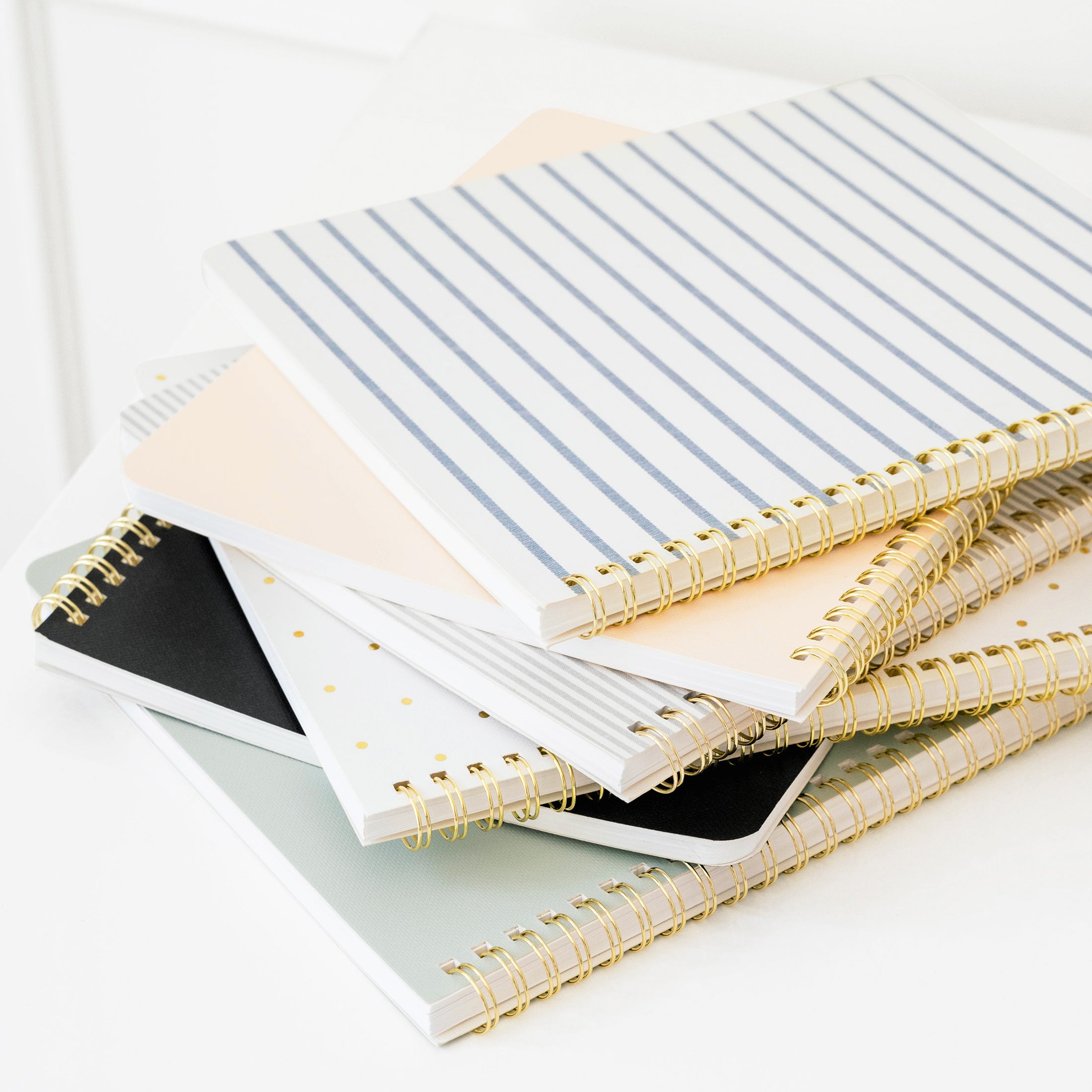 Spiral Bound Notebook, Office Green | Sugar Paper