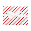 Red Diagonal Stripe Wrapping Paper | Sugar Paper