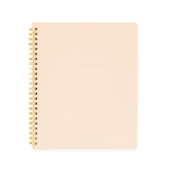 Spiral Bound Notebook, Pink | Sugar Paper