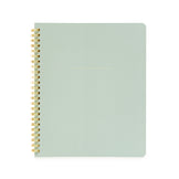 Spiral Bound Notebook, Office Green | Sugar Paper