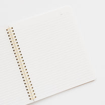 Spiral Bound Notebook, Office Green | Sugar Paper