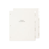 Recipe Binder – Sugar Paper