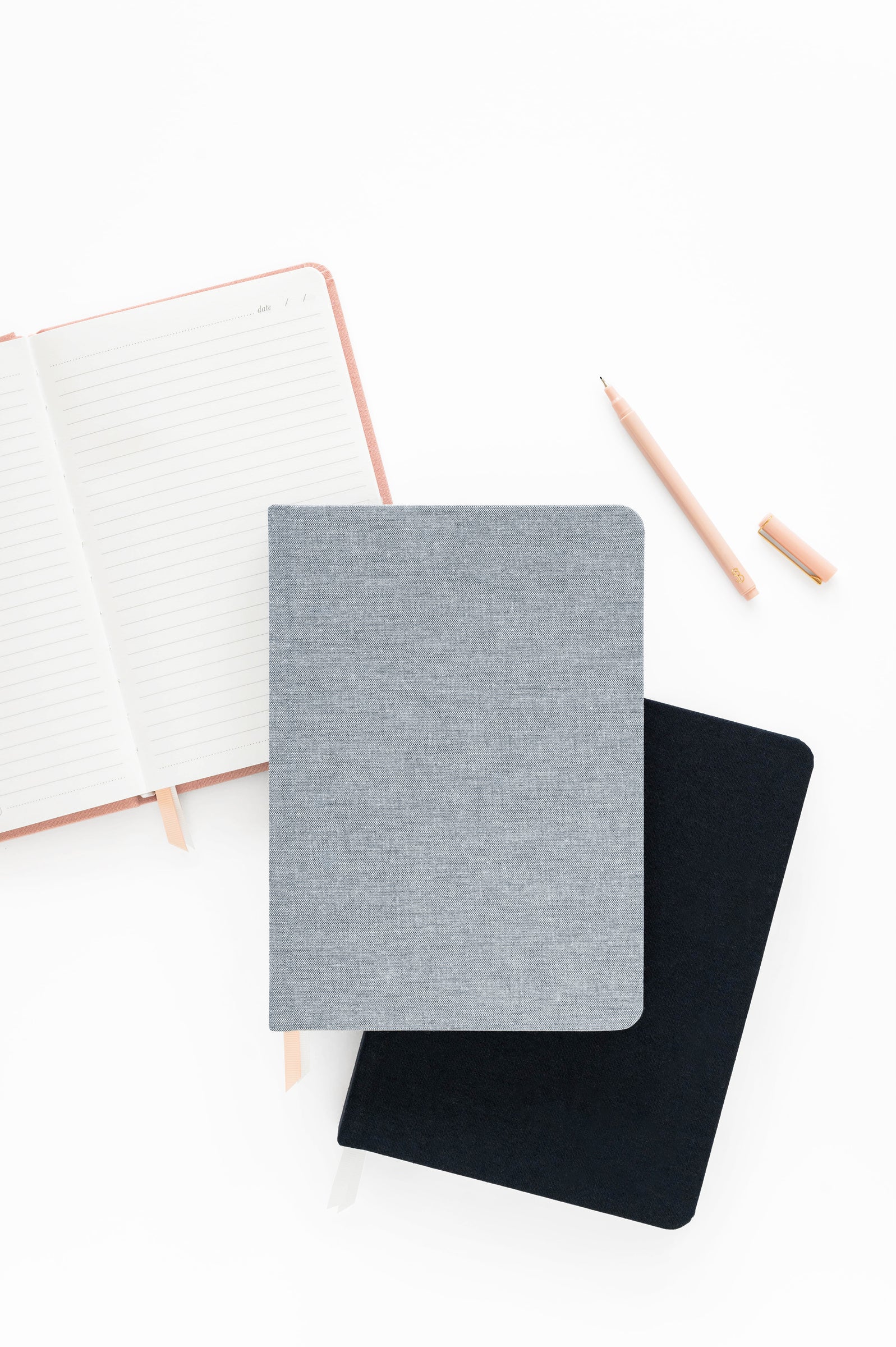 Hardcover Lined Journal, Navy | Sugar Paper