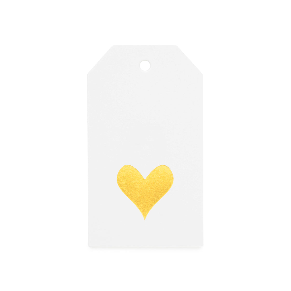 Gold Heart Gift Tag – Sugar Paper
