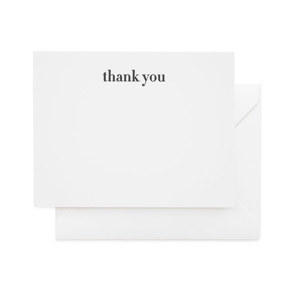 Simple Thank You Note Set – Sugar Paper