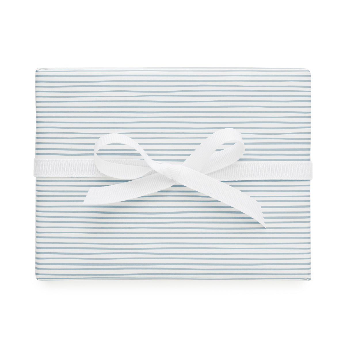 Blue Stripe Wrapping Paper | Sugar Paper